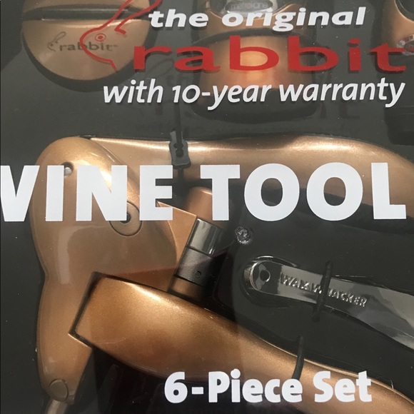 Rabbit | Other | 6piece Rabbit Wine Tool Kit Nwt | Poshmark